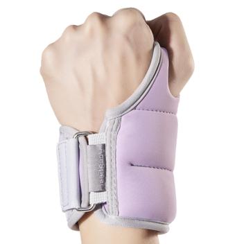 Conjunto de 2 roxos Wrist Weights AceSpear with Thumb Loops Lock ...