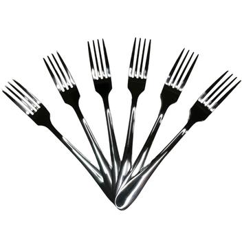 Conjunto de 6 Peças de Talheres de Mesa de Inox Ideal pra Restaurantes ...