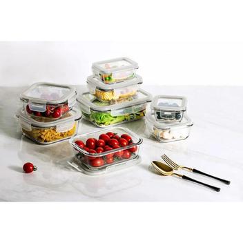 Conjunto De 8 Potes De Vidro Livre Bpa Free Members Mark - Pote ...