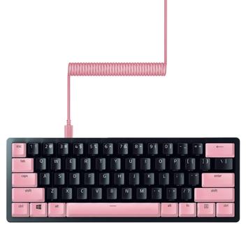 Conjunto de atualização de cabo enrolado Razer PBT Keycap +: PBT ...