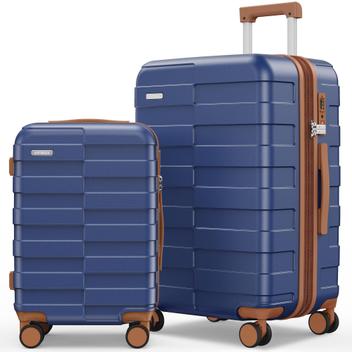 Conjunto de bagagem Vipbox, 2 peças, PC rígido de 50/60 cm com ...