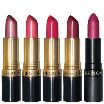 Conjunto de Batons Revlon Super Lustrous - Kit Presente com 5 Peças ...