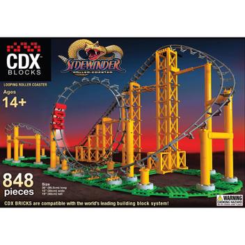 Conjunto de Blocos de Construção CDX Blocks Sidewinder - 825 Peças ...