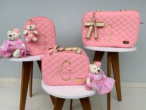 Conjunto de bolsa maternidade modelo Mala personalizado - Direto da ...