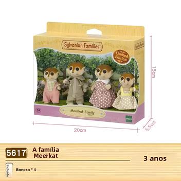 Conjunto De Bonecas De Personagens De Anime Da Família Mongoose ...
