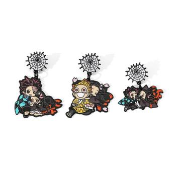 Conjunto De Broche Criativo De Desenho Animado, Fofo Kamado Tanjirou ...
