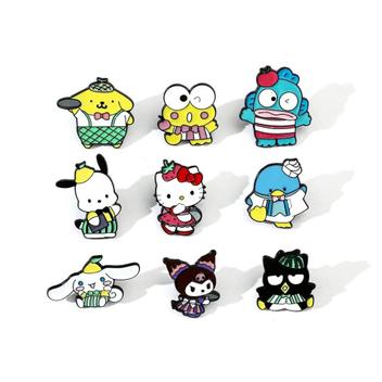 Conjunto De Broches Criativos Kuromi Desenho Animado 9 Peças Pin ...