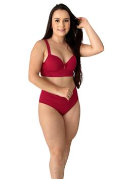 Conjunto De Calcinha E Sutiã Microfibra Confortavel Basico. - ANA JULIA MODA INTIMA - Conjunto ...
