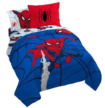 Conjunto de cama Jay Franco Marvel Spiderman Webtastic Queen Size ...