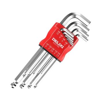 Conjunto de Chave Allen Elétrica Métrica Longa com Torque Universal ...