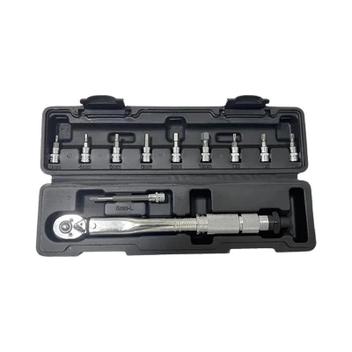 Conjunto de Chave de Torque de Precisão 1/4" - Escala Dupla (2-24 Nm ...