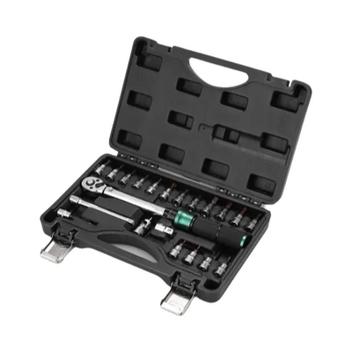 Conjunto de Chave de Torque de Precisão 1/4" - Escala Dupla (2-24 Nm ...