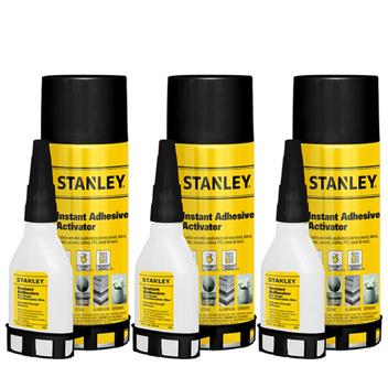 Conjunto de Cola STANLEY CA Glue - 100ml + Ativador e 400ml de Acelerador - Frasco de Perfume ...