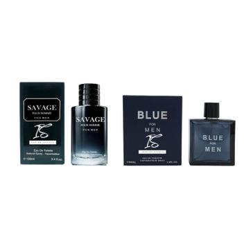 Conjunto de colônia INSPIRE SCENTS Savage Pour Homme & Blue para homens ...