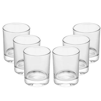 Conjunto de Copos de cristal whisky liso Wolff 350ml - Copo de Whisky ...