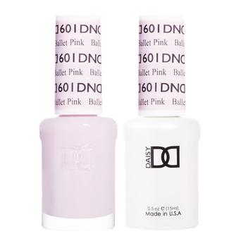 Conjunto de Esmaltes em Gel Daisy DND 601 Ballet Pink 15ml com Laca ...