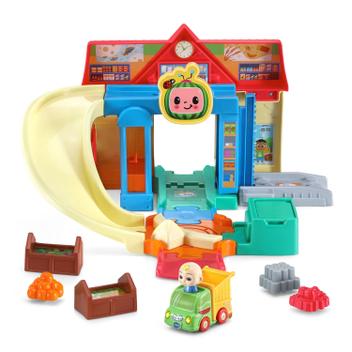 Conjunto de faixas VTech CocoMelon Go! Vá! Smart Wheels Cart Racers ...