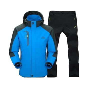 Conjunto De Jaqueta E Calça Masculina Para Caminhadas Ao Ar Livre ...