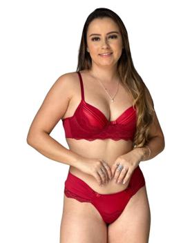 Conjunto De Lingerie Delicado Gabriella SIRRE - ANA JULIA MODA INTIMA - Conjunto de Lingerie ...