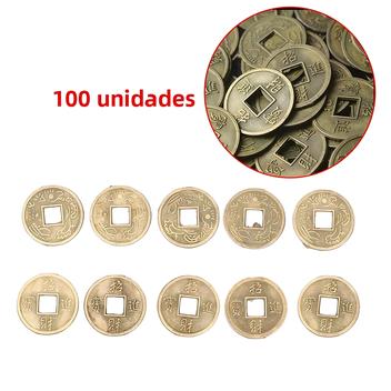 Conjunto De Moedas Da Sorte Chinesas Feng Shui, 100 Peças, Moeda De ...