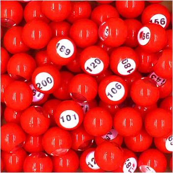 Conjunto de números de bolas de sorteio Tapp Collections (101-200) 22 ...