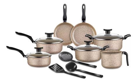 Conjunto de panelas 10 peças bianco - D'ITALIA - Jogo de Panelas ...