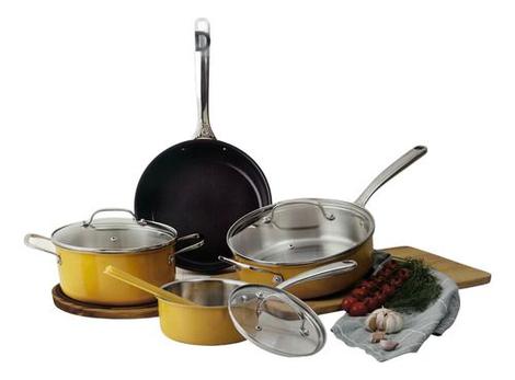 Conjunto De Panelas 4 Pecas Aluminio Easy Cook - Amarela - Member'S ...