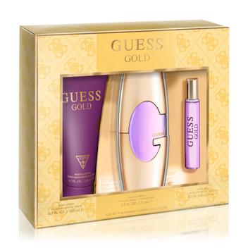 Conjunto de perfumes GUESS Gold Eau de Parfum para mulheres 75 mL + 15 ...