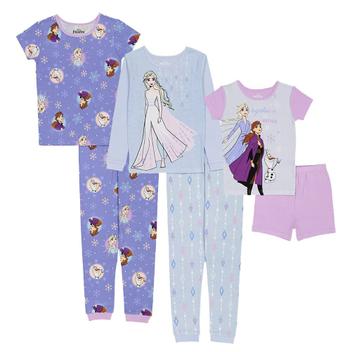 Conjunto de pijamas Disney Girls' Frozen 2 BETTER TOGETHER, tamanho 6 ...