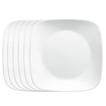 Conjunto de Pratos de Salada Corelle Vitrelle - Vidro Triplo 23cm ...