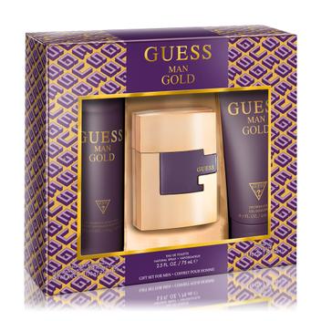 Conjunto de presente Perfume GUESS Man Gold para homens 75 ml EDT ...