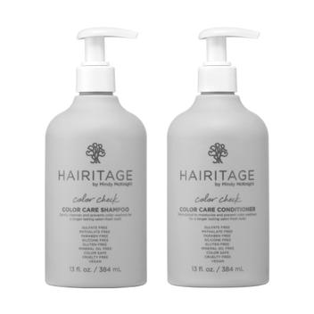 Conjunto de shampoo e condicionador Hairitage Color Check 400mL - Kit ...