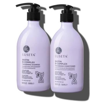 Conjunto de shampoo e condicionador Luseta B-Complex Hair Growth 500mL ...
