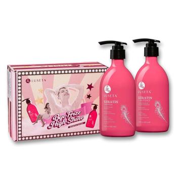 Conjunto de shampoo e condicionador Luseta Keratin Moisturizing 500mL ...