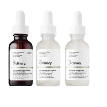 Conjunto de soro facial: ácido hialurônico comum 2% + B5, niacinamida ...