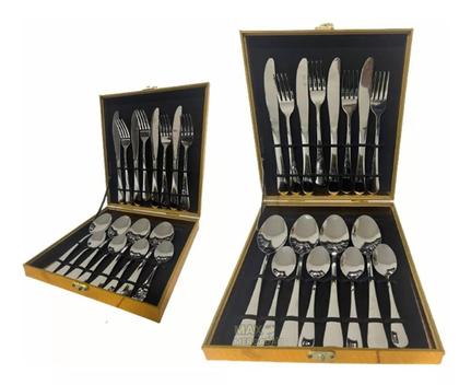 Conjunto De Talheres Dourado 16 Peças Dusseldorf Premium - Sa, Songle ...