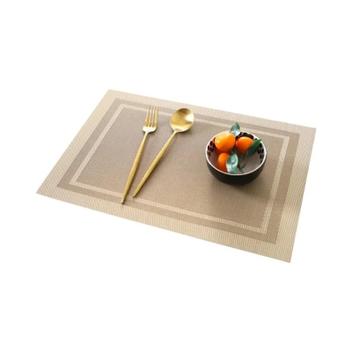 Conjunto de Tapete de Mesa de PVC Antiderrapante (4/6 Peças) - Lavável ...