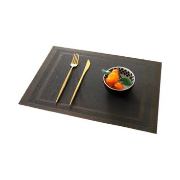 Conjunto de Tapete de Mesa de PVC Antiderrapante (4/6 Peças) - Lavável ...