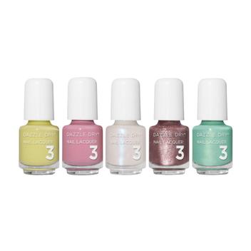 Conjunto de verniz para unhas Dazzle Dry Mini Flight escolhido a dedo 5 ...