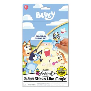 Conjunto de Viagem Colorforms Bluey - Peças Reposicionáveis (3 ...