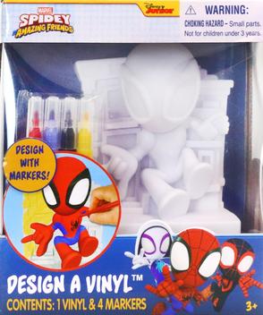 Conjunto de Vinil Tara Toys Spidey com 4 Marcadores de Cor ...