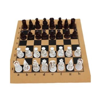 Conjunto De Xadrez De Personagem Chinês, Jogo De Tabuleiro De Resina Do ...
