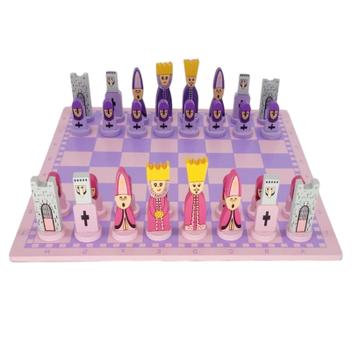 Conjunto de xadrez Wokex Wooden Children's Educational com tabuleiro de ...