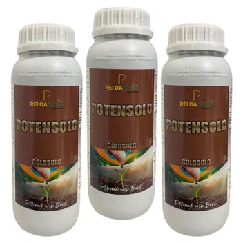 Conjunto Fertilizante 3 Litro Potensolo Produtividade Líquido Eco ...