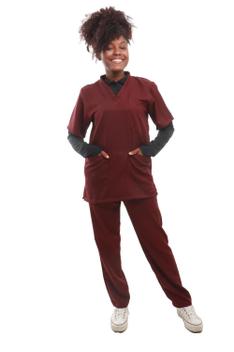 Conjunto Hospitalar Com Bordado - Enfermagem - CARMONI - Kit Enfermagem ...