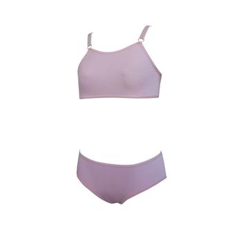 Conjunto Infantil Calcinha e Sutiã Menina Algodão - OPTE MODA INTIMA ...