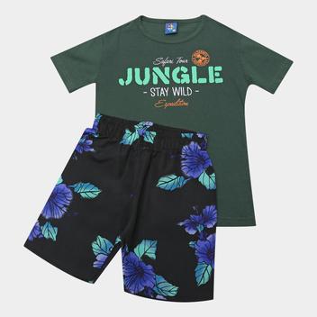Conjunto Infantil Pipa Jungle Masculino - Conjunto Infantil - Magazine ...