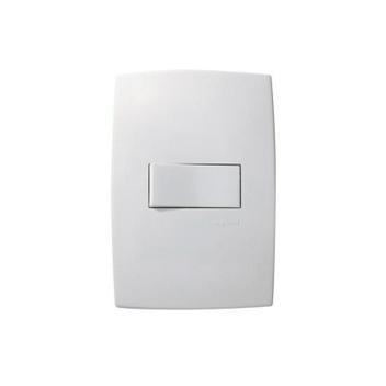 Conjunto Interruptor Paralelo 10A 4X2 Branco Pial Plus - Interruptores ...