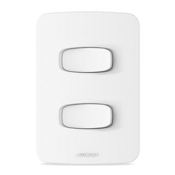 Conjunto Interruptor Simples e Paralelo Gracia Maxx 85653 Alumbra ...