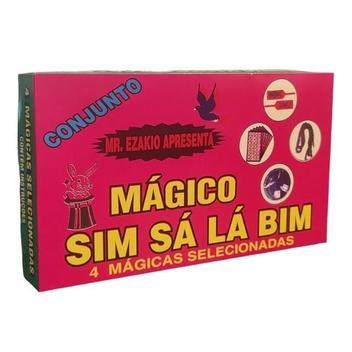 Conjunto Kit Mágico 4 Und Truques Diversos Sim Sá Lá Bim - Magic Center ...
